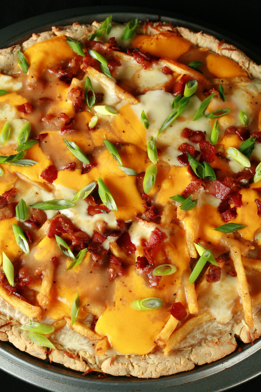 Gluten-Free Bacon Poutine Pizza - Beyond Flour