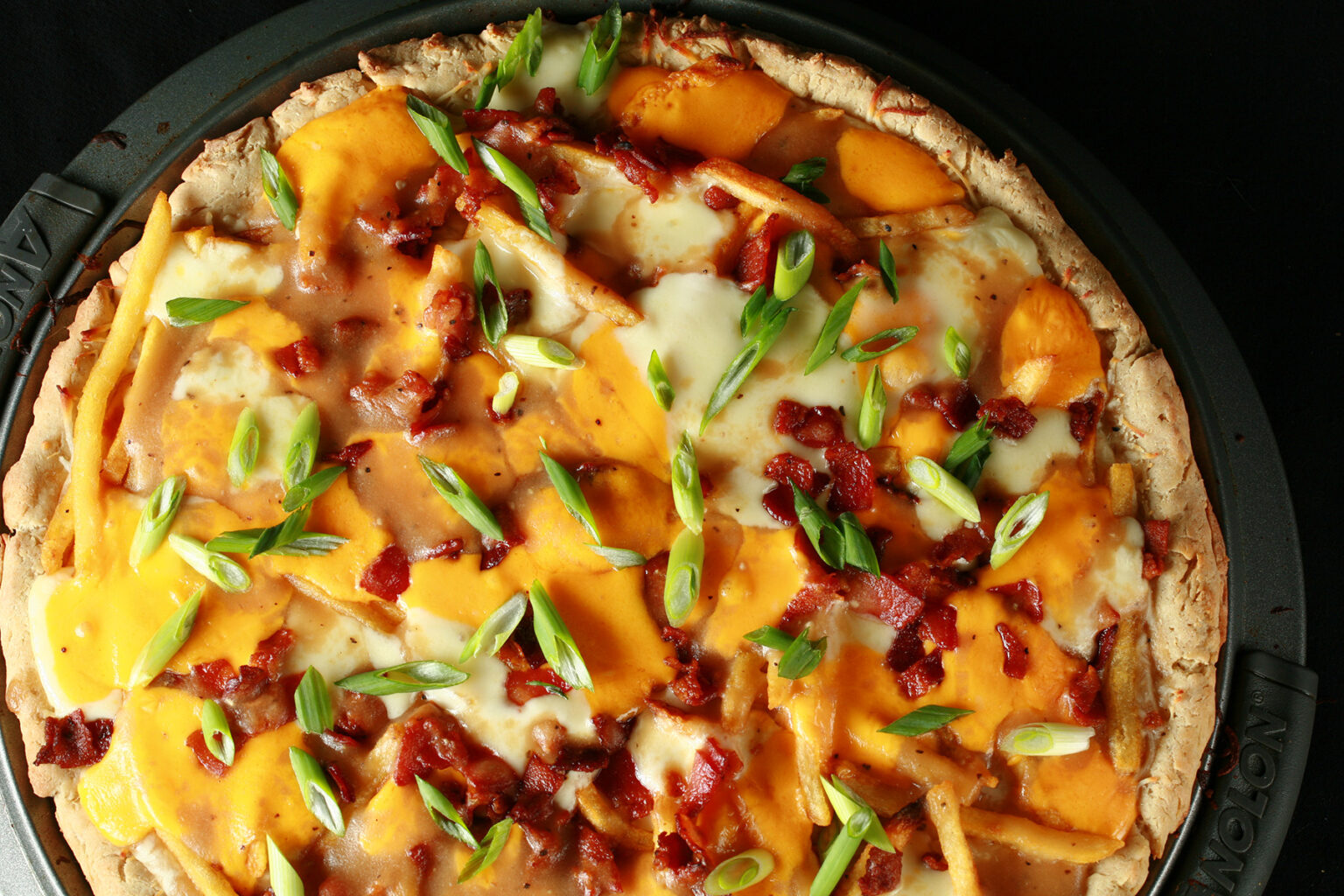 Gluten-Free Bacon Poutine Pizza - Beyond Flour