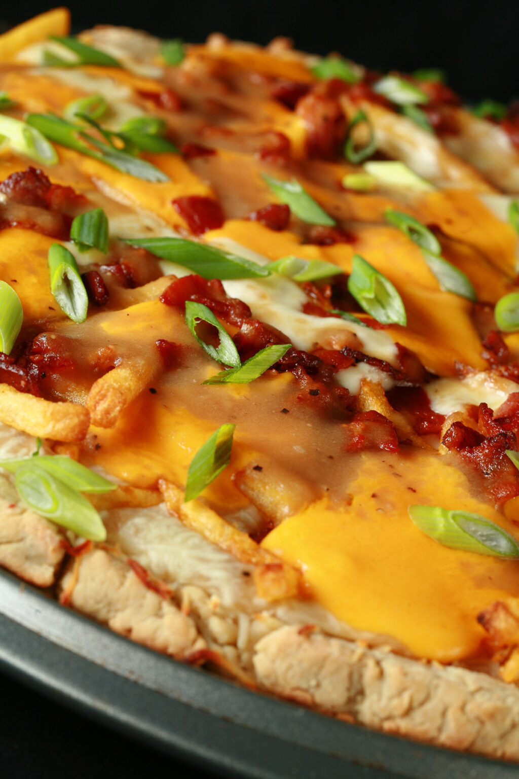 Gluten-Free Bacon Poutine Pizza - Beyond Flour