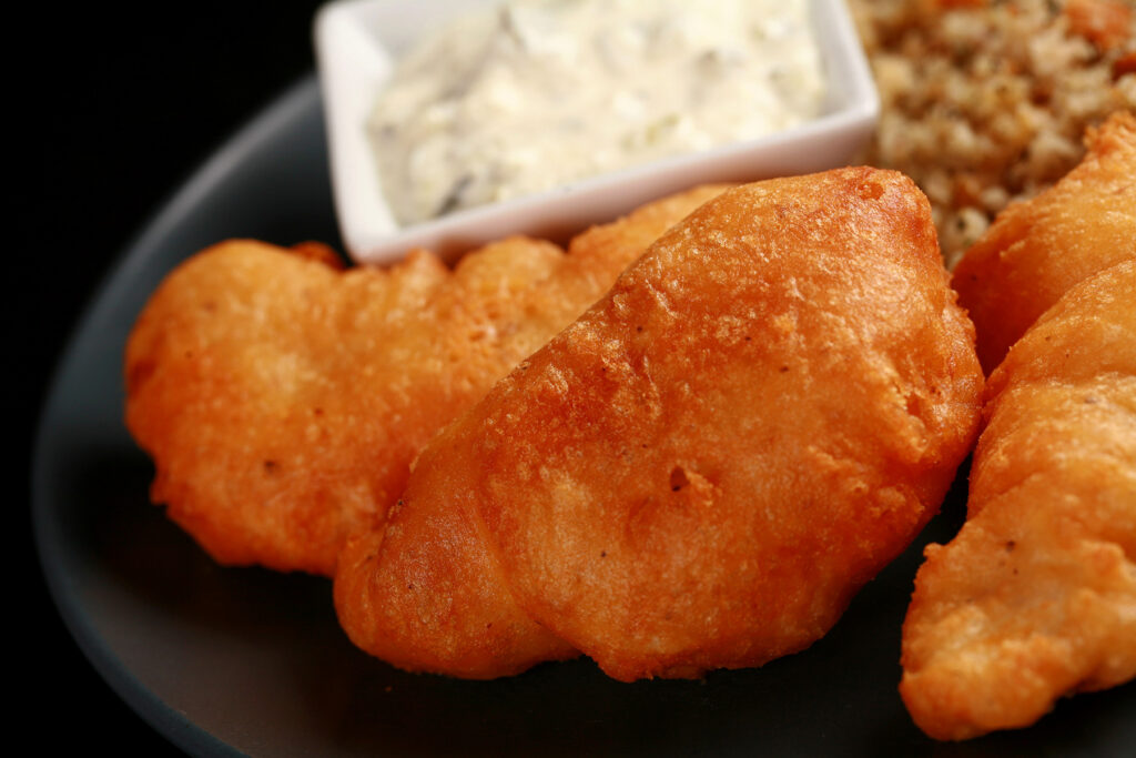 Cod Cheeks & Dressing Recipe [Gluten-Free] - Beyond Flour