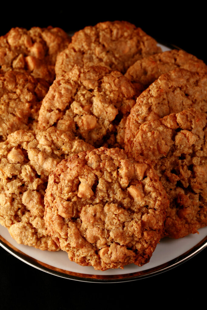 Oatmeal Butterscotch Cardamom Cookies - Beyond Flour