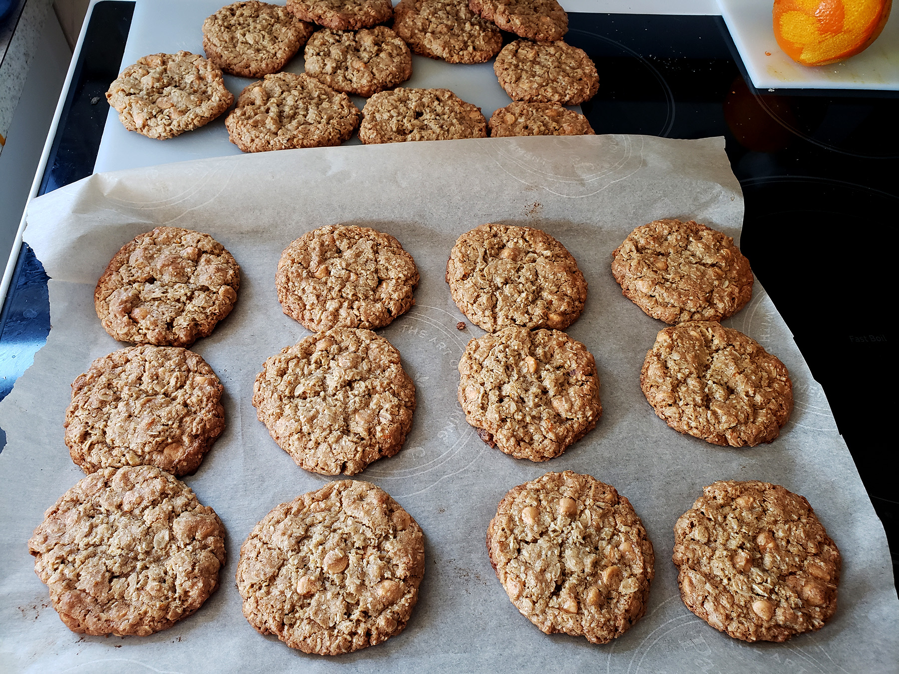 Oatmeal Butterscotch Cardamom Cookies - Beyond Flour