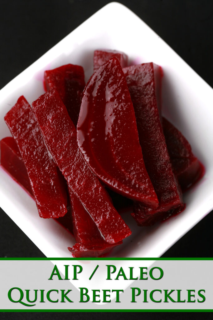 Quick Beet Pickles [AIP & Paleo] - Beyond Flour