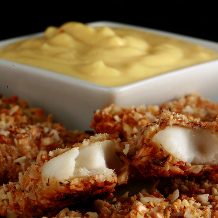 Fish Fingers & Custard Recipe [Gluten-Free ] - Beyond Flour