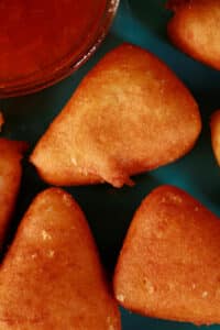 Wine Battered Deep Fried Brie [Gluten Free or Not] - Beyond Flour