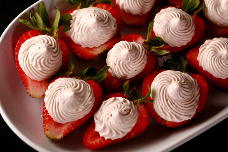 The BEST Deviled Strawberries Recipe - Beyond Flour