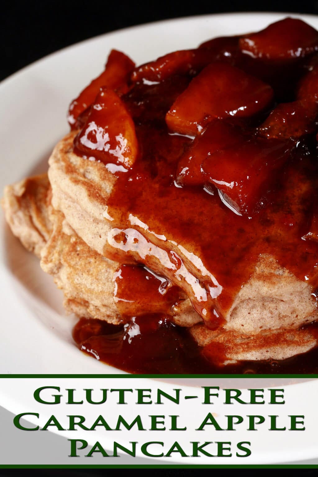 Gluten Free Apple Pancakes, Caramel Apple Sauce - Beyond Flour