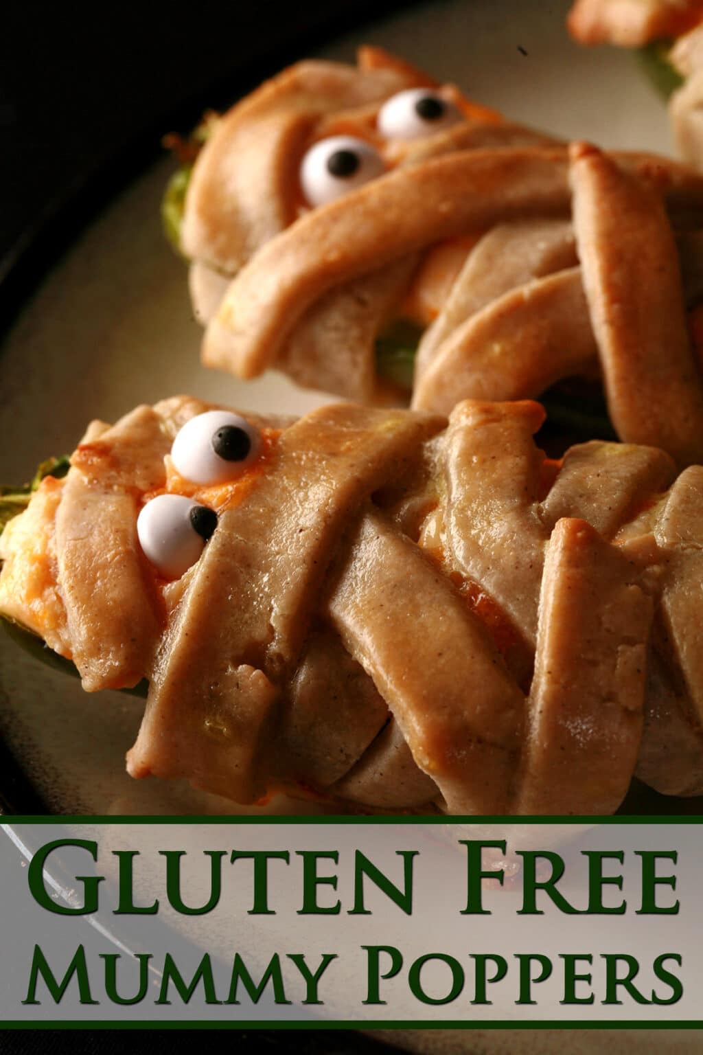 Gluten Free Mummy Jalapeno Poppers - Beyond Flour