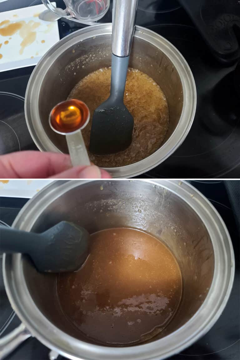 Maple Caramel Sauce [Maple Syrup Caramel] - Beyond Flour