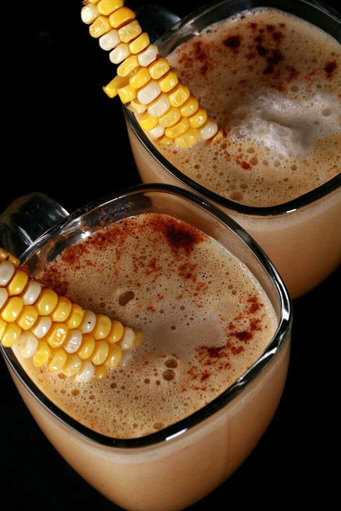 Corn Cappuccino - Beyond Flour