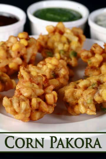 Sweet Corn Pakoda Recipe [Corn Pakoda] - Beyond Flour