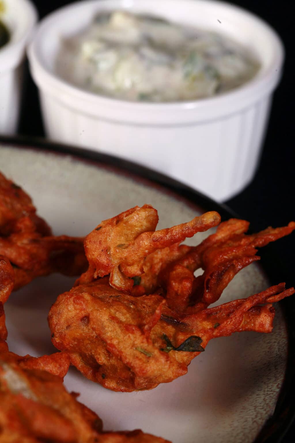 Onion Pakoda [Onion Pakora - Onion Fritters] - Beyond Flour
