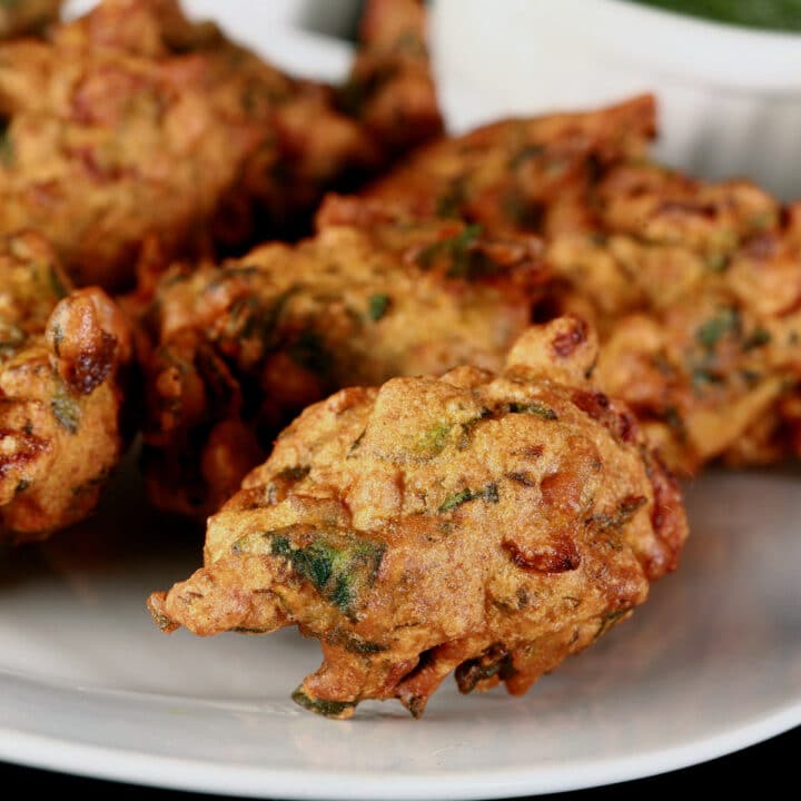 Sweet Corn Pakoda Recipe [Corn Pakoda] - Beyond Flour