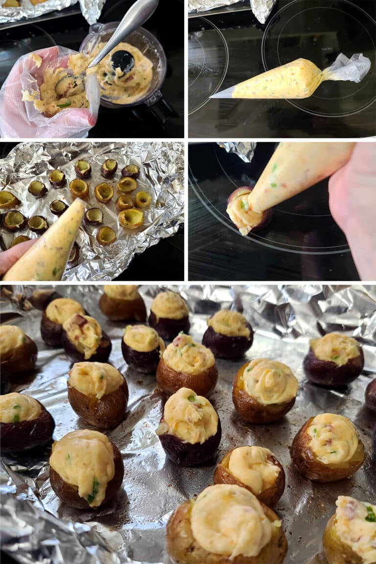Loaded Mini Baked Potatoes Recipe - Beyond Flour