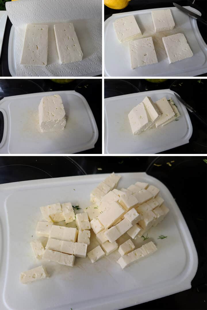Marinated Feta Cheese Recipe [Lemon and Herbs] - Beyond Flour