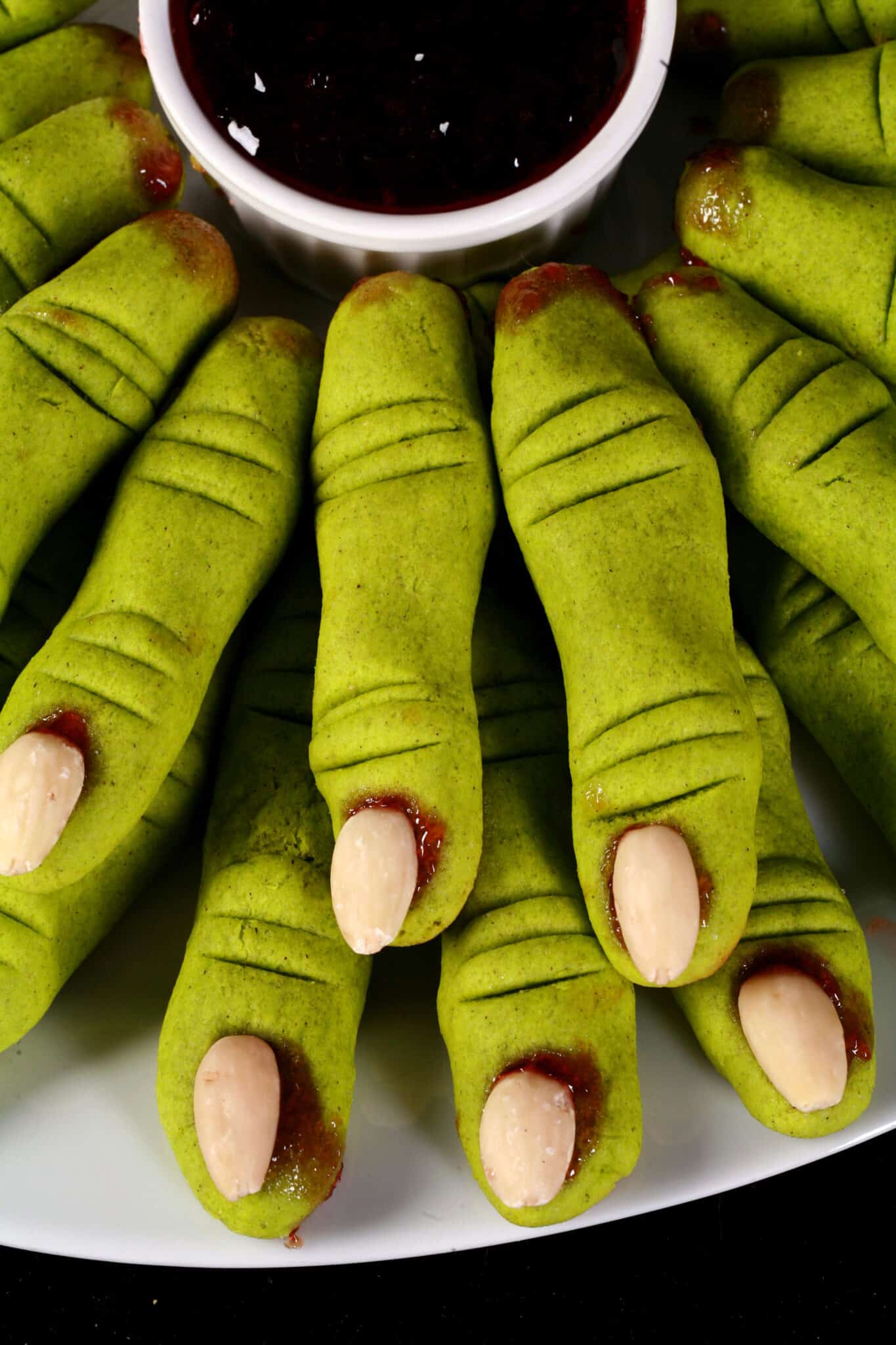 Gluten Free Witch Finger Cookies - Beyond Flour