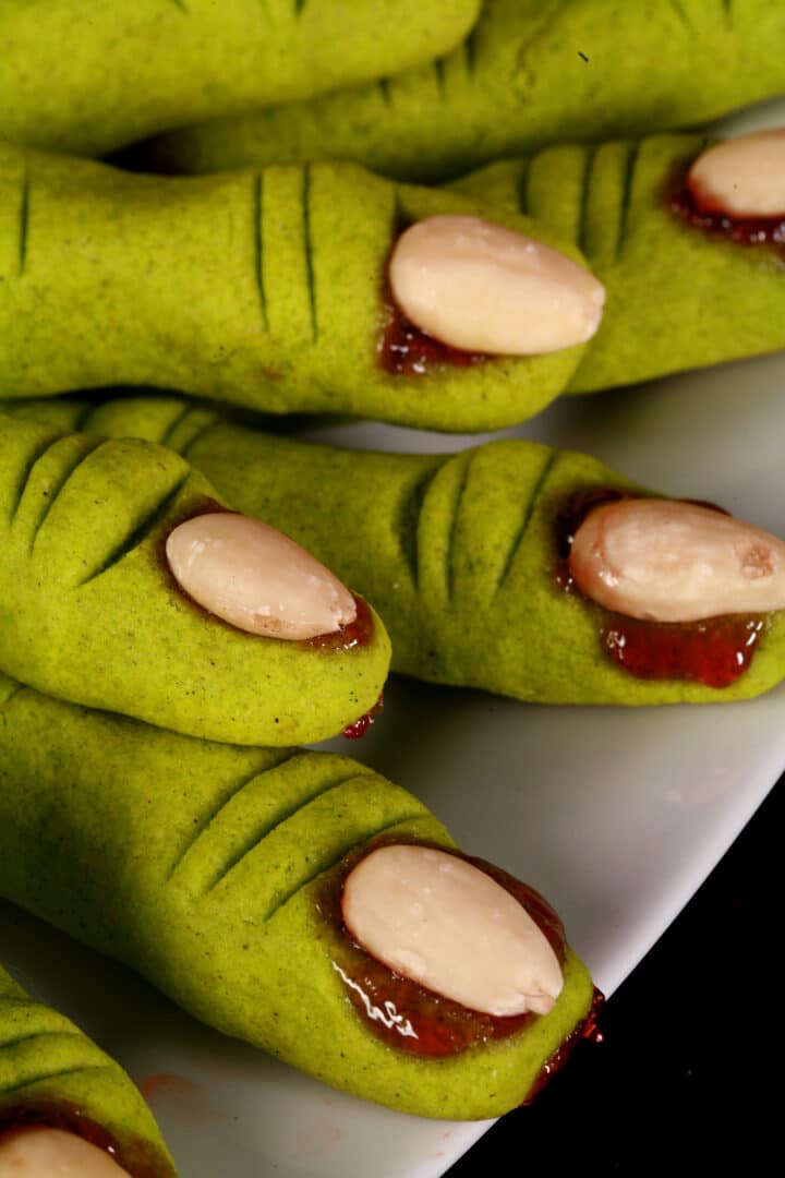 Gluten Free Witch Finger Cookies - Beyond Flour