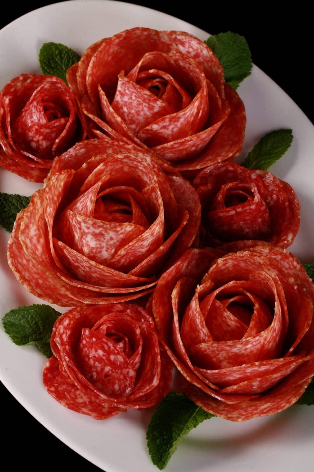 How to Make Salami Roses for Charcuterie Boards - Beyond Flour