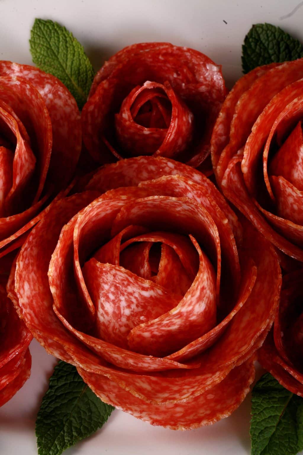 How to Make Salami Roses for Charcuterie Boards - Beyond Flour