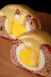 Bacon Wrapped Breakfast Meatloaf Recipe [Breakfast Scotch Egg] - Beyond ...