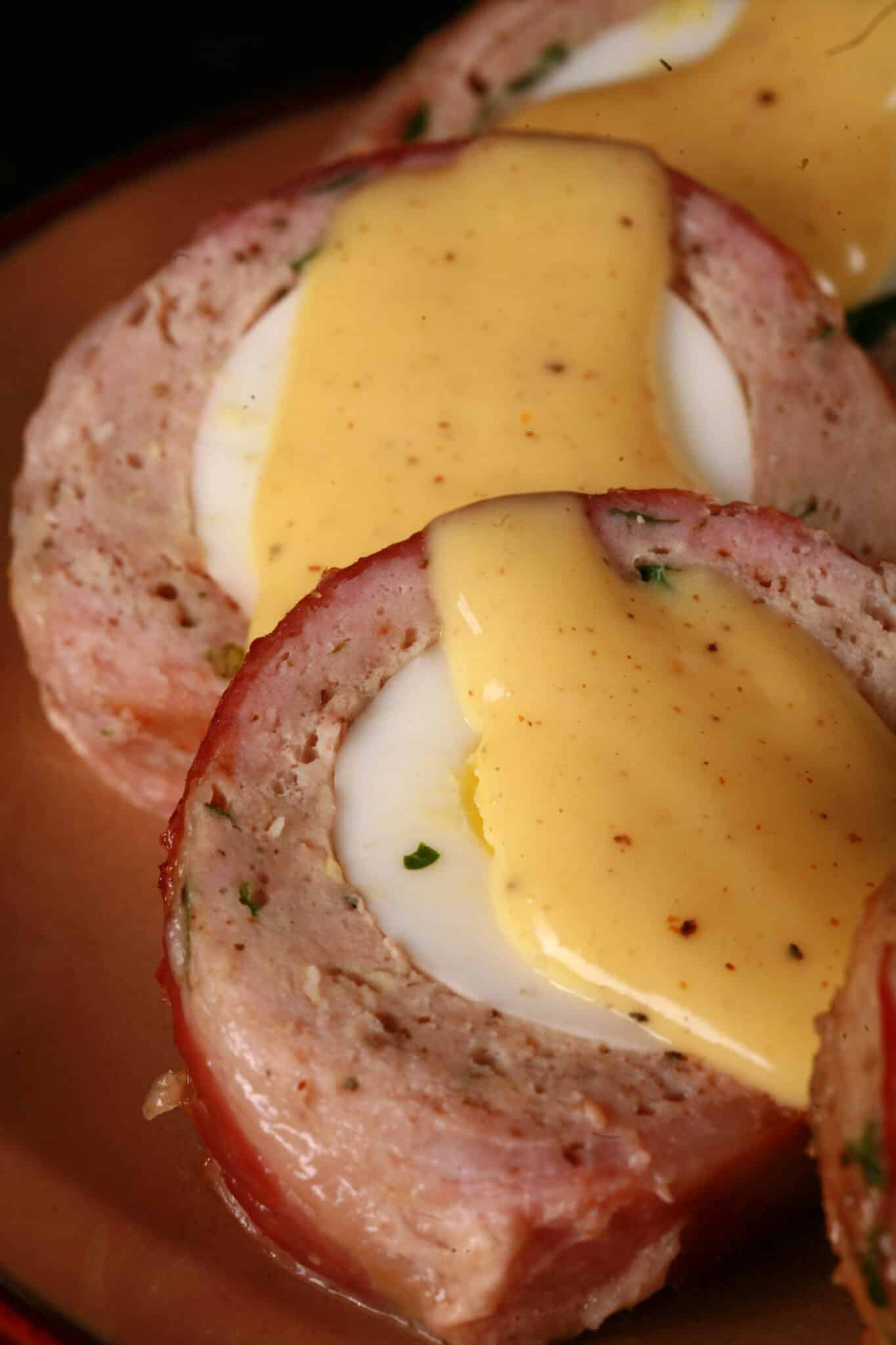 Bacon Wrapped Breakfast Meatloaf Recipe [Breakfast Scotch Egg] - Beyond ...