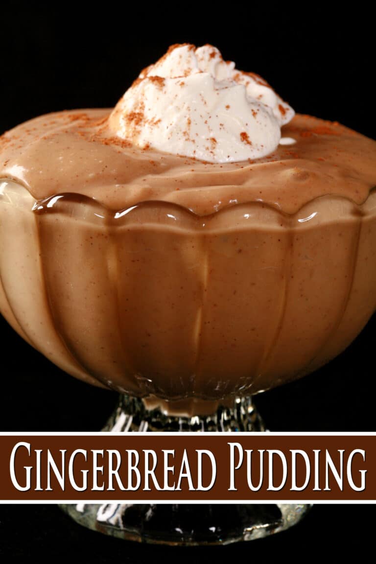 Creamy Gingerbread Pudding Recipe - Beyond Flour